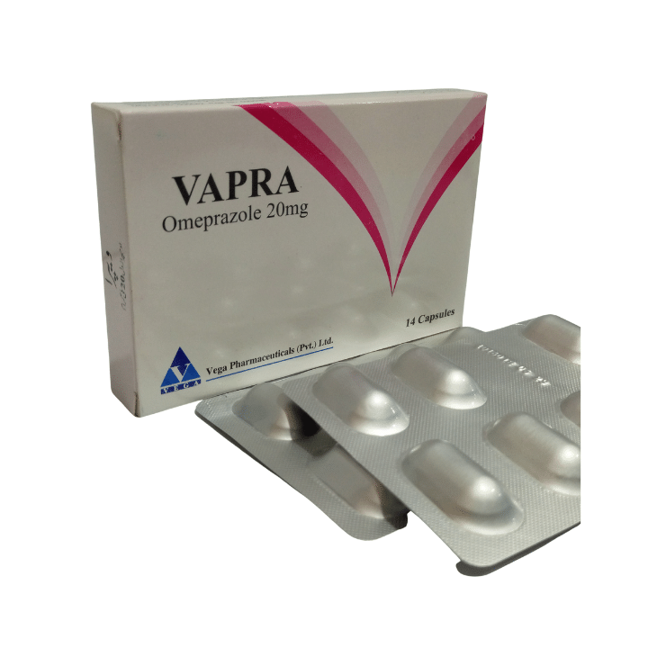 Vapra Capsules ( Omeprazole Enteric Coated Granules ) – Vega ...